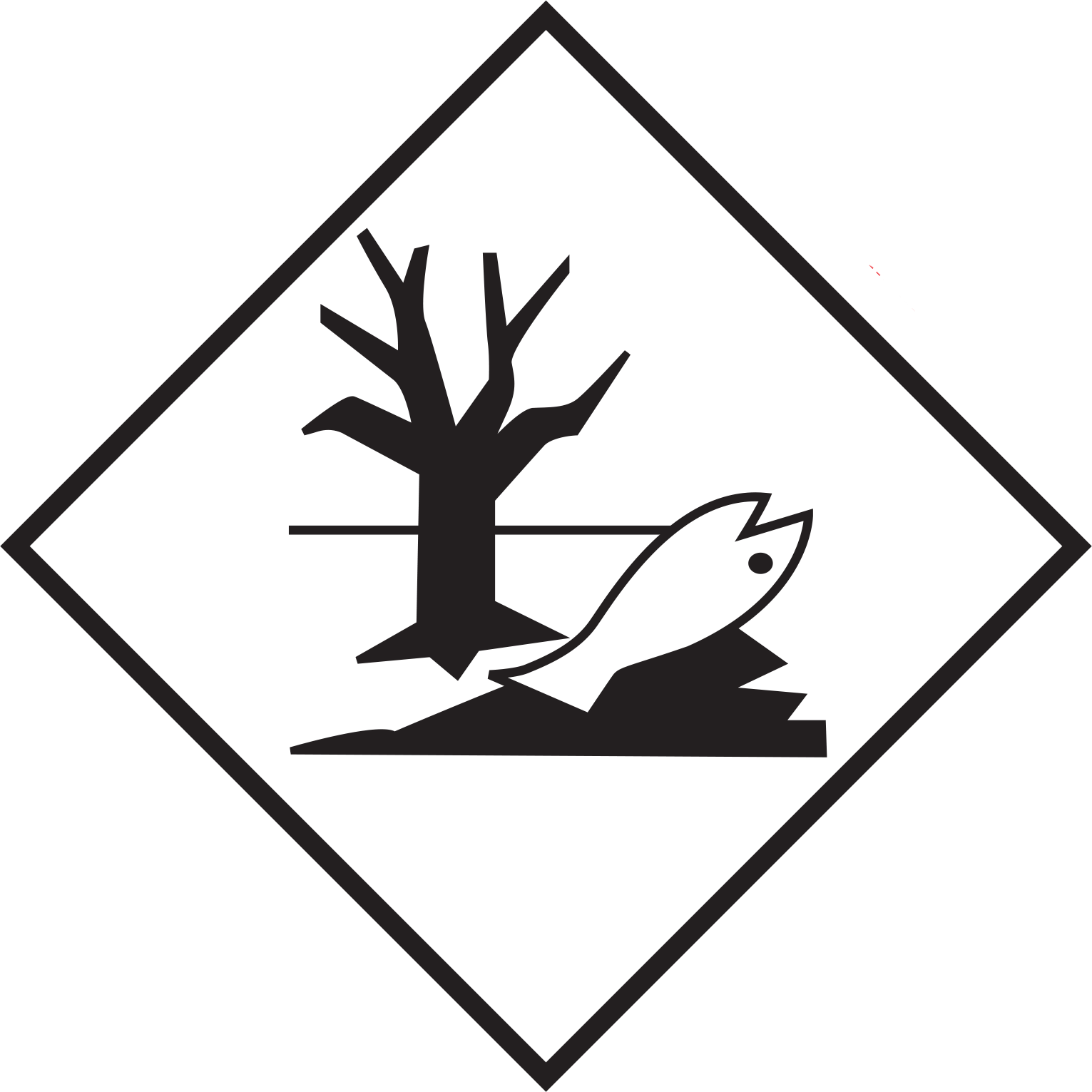 Marine Pollutant Self Adhesive Label | Alan Northrop Label Printers