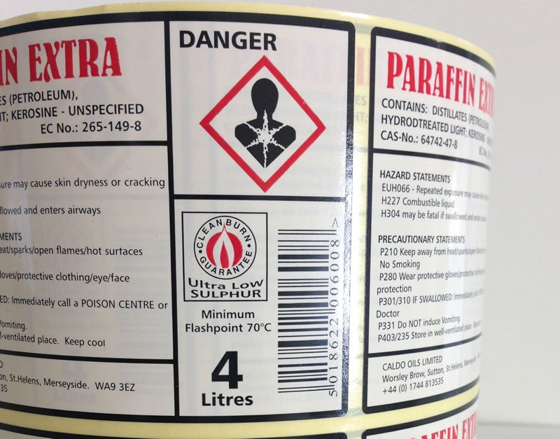 GHS Labels Printing - Alan Northrop Label Printers
